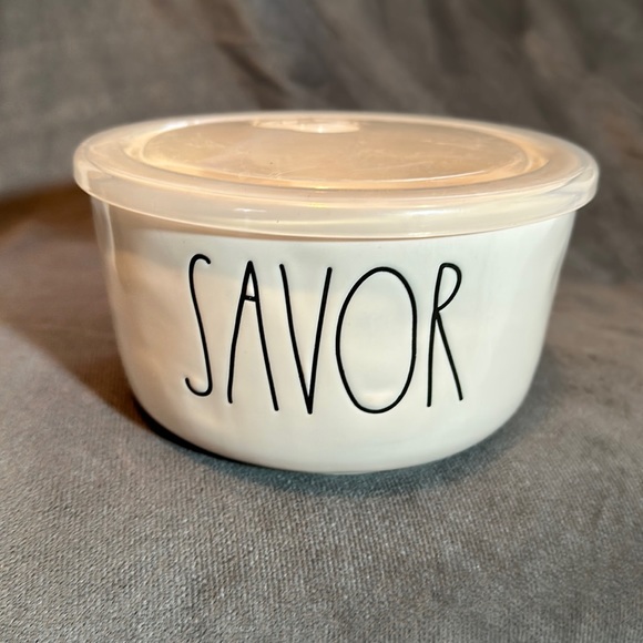 Rae Dunn | Kitchen | Rae Dunn Savor Food Container With Lid | Poshmark